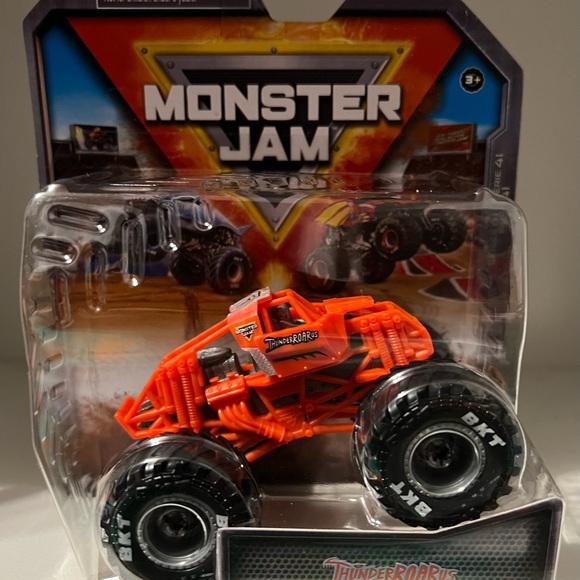 Monster Jam | Toys | Monster Jam Thunderroarus Training Truck 225 Chase ...
